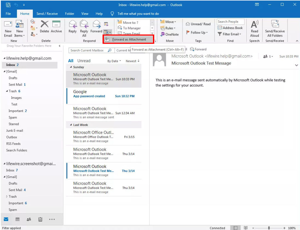 How To Forward An Email As An Attachment In Outlook Crestline IT Services
